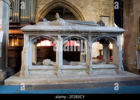 Tomb of William Sponne Archdeacon of Norfolk, Rector of Towcester Stock ...