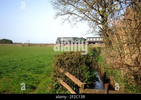 "Wadebridge" leaving Blue Anchor with a Bishops Lydeard - Minehead ...