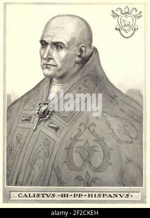 Pope Callixtus III Stock Photo - Alamy
