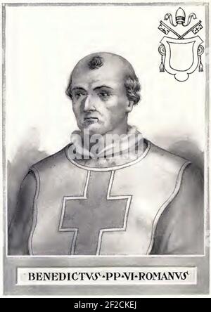 Benedict VI., Pope Stock Photo - Alamy