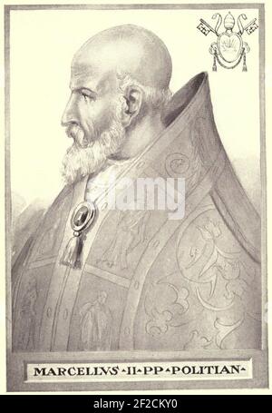 Pope Marcellus II Stock Photo - Alamy