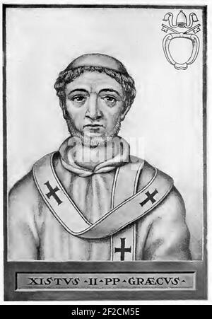 Pope Sixtus II Stock Photo - Alamy