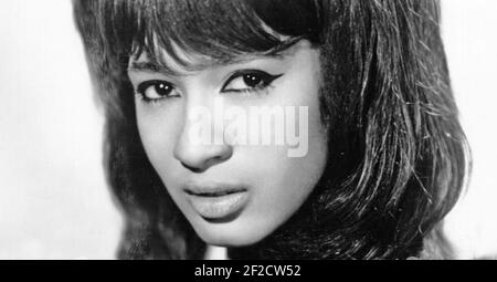 Singer of the girl group The Ronettes, Ronnie Spector, born Veronica ...