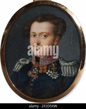 This portrait of General Adam, Duke of Württemberg, showcases the ...