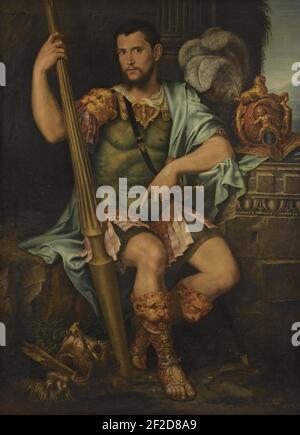 Portrait of a nobleman as Saint George Stock Photo - Alamy