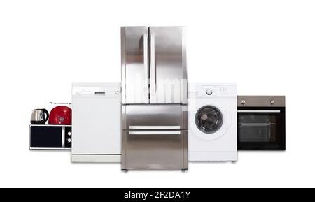 Electronic Household Device Appliances Set. House Equipment Stock Photo ...