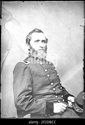 Portrait of Brig. Gen. Benjamin M. Prentiss, officer of the Federal ...