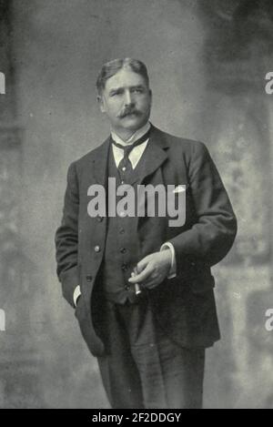 Portrait of George Edwardes Stock Photo - Alamy