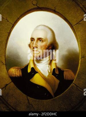 Portrait of George Washington2 Stock Photo - Alamy