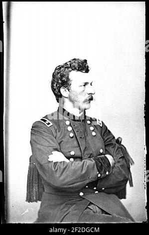 Portrait of Maj. Gen. (as of Oct. 21, 1865) Nelson A. Miles, officer of ...