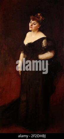 This portrait of Mrs. Harry Vane Milbank by John Singer Sargent ...