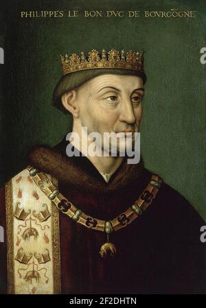 Portrait of Philip the Good, Duke of Burgundy, Duke of Burgundy ...