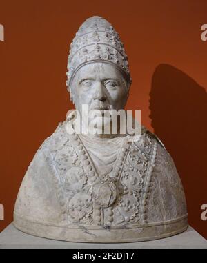 Portrait of Pope Alexander VI, Rome, late 15th century, marble Bode ...