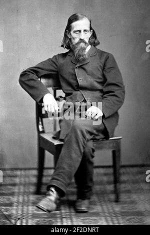 Portraits Ludwig Bickell 1873 Stock Photo - Alamy