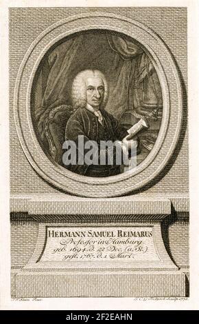 Reimarus, Hermann Samuel Stock Photo - Alamy