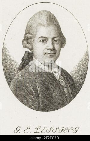 G. E. Lessing (1775 Stock Photo - Alamy
