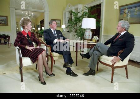 Ronald Reagan Nancy Reagan Merv Griffin Zsa Zsa Gabor 1990s Photo By ...