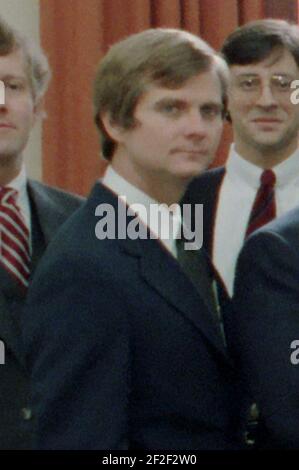 Ronald Reagan with Lee Atwater Stock Photo - Alamy