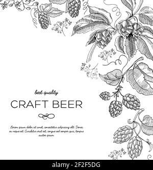 Natural Original Eco Design. Hand lettering grunge card with flower ...