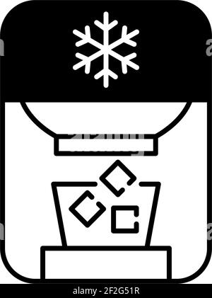 Ice maker icon Stock Vector Image & Art - Alamy