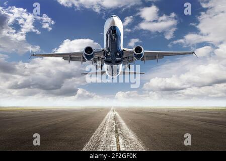 Airplane take off Stock Photo - Alamy