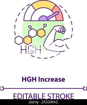 HGH icon, human growth hormone vector Stock Vector Image & Art - Alamy