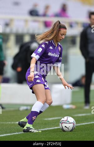 Martina Zanoli (Fiorentina) during Fiorentina Femminile vs Slavia Praga ...