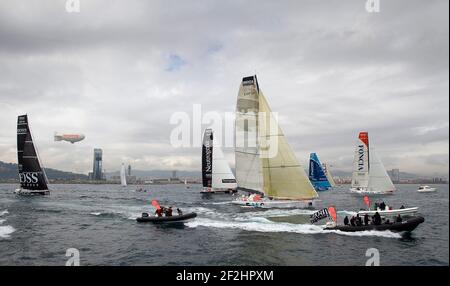 SAILING - BARCELONA WORLD RACE 2010-2011 - BARCELONA (SPA) - PRESTART ...