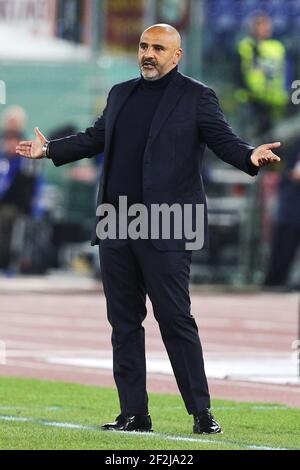 Fabio Liverani Lecce coach Roma 10-11-2019 Stadio Olimpico Football ...
