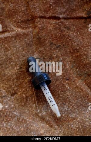 Vintage dropper, Illustration, France Stock Photo - Alamy
