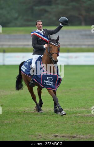 Equestrian - Gregory Cottard from France is riding on PEPYT'DES ELFS ...