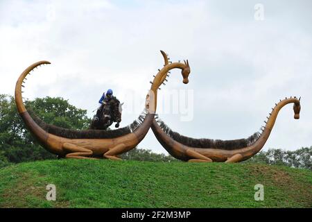 France, Le Lion d'Angers : KARIN DONCKERS RIDING ON LADY BROWN during ...