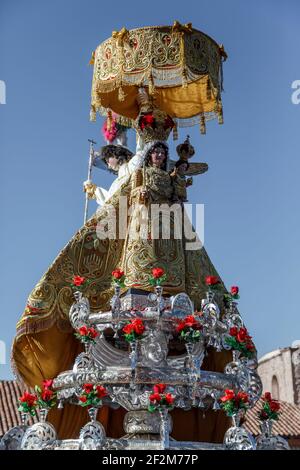 Virgen Purificada (Purified Virgin) Float, Corpus Christi Celebration ...