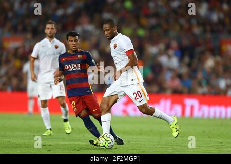 Seydou Keita of AS Roma during the Joan Gamper Trophy, FC Barcelona v ...