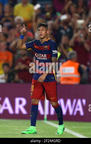 Neymar of FC Barcelona during the Joan Gamper Trophy, FC Barcelona v AS ...