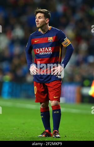 Lionel Messi of FC Barcelona during the UEFA Champions League quarter ...
