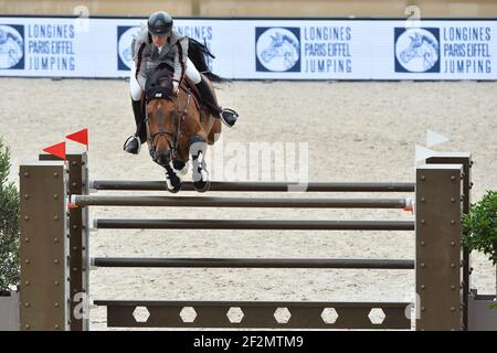 Peder Fredricson riding HM Zaloubet during the Longines Paris Eiffel ...