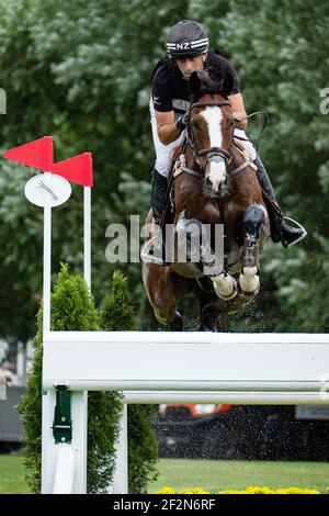 Tim PRICE (NZL) riding WESKO during the CHIO of Aachen, Cross Country ...