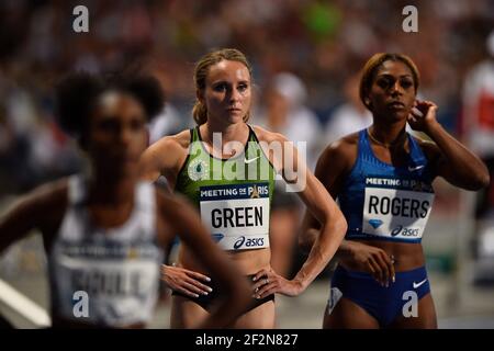 GREEN Hanna during the IAAF Diamond League Paris 2019 on August 24 ...