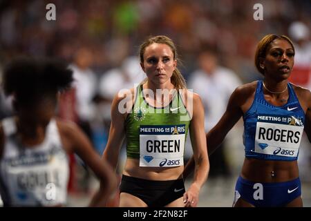 GREEN Hanna during the IAAF Diamond League Paris 2019 on August 24 ...