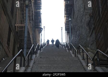 The ‘Joker Stairs’ in the Bronx Stock Photo - Alamy