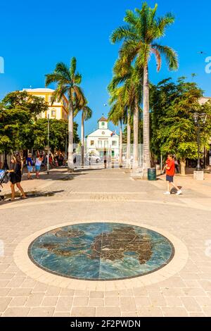 The Old Courthouse in Philipsburg St. Maarten. First built in 1793 ...