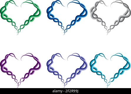 vector line border background set Stock Vector Image & Art - Alamy
