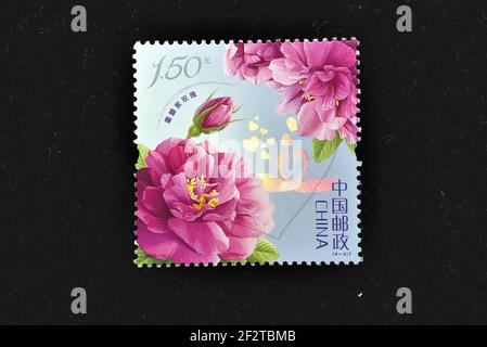CHINA - CIRCA 2020: A stamps printed in China shows 2020-12 Chinese ...