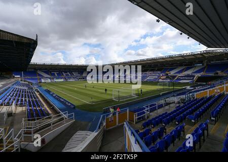 A general view of St. Andrew's Stadium before the Sky Bet Championship ...