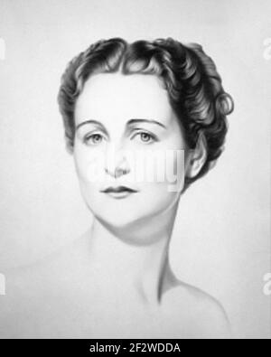 Nancy Freeman-Mitford 1904 - 1973, English novelist and biographer ...