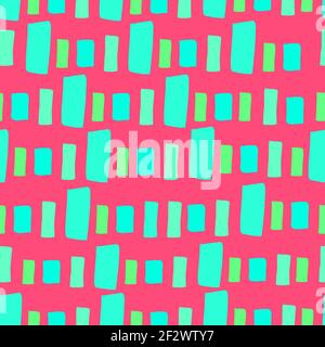 Summer geometric background for fabrics and textiles and packaging and ...