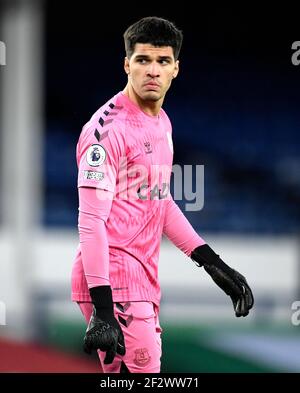 Everton goalkeeper Joao Virginia during the Emirates FA Cup fourth ...