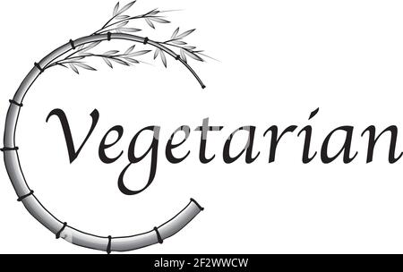 vegetarian icon sin logo design Stock Vector Image & Art - Alamy