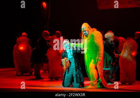Edem Umerov (Alberich) in DAS RHEINGOLD by Wagner at the Birmingham ...